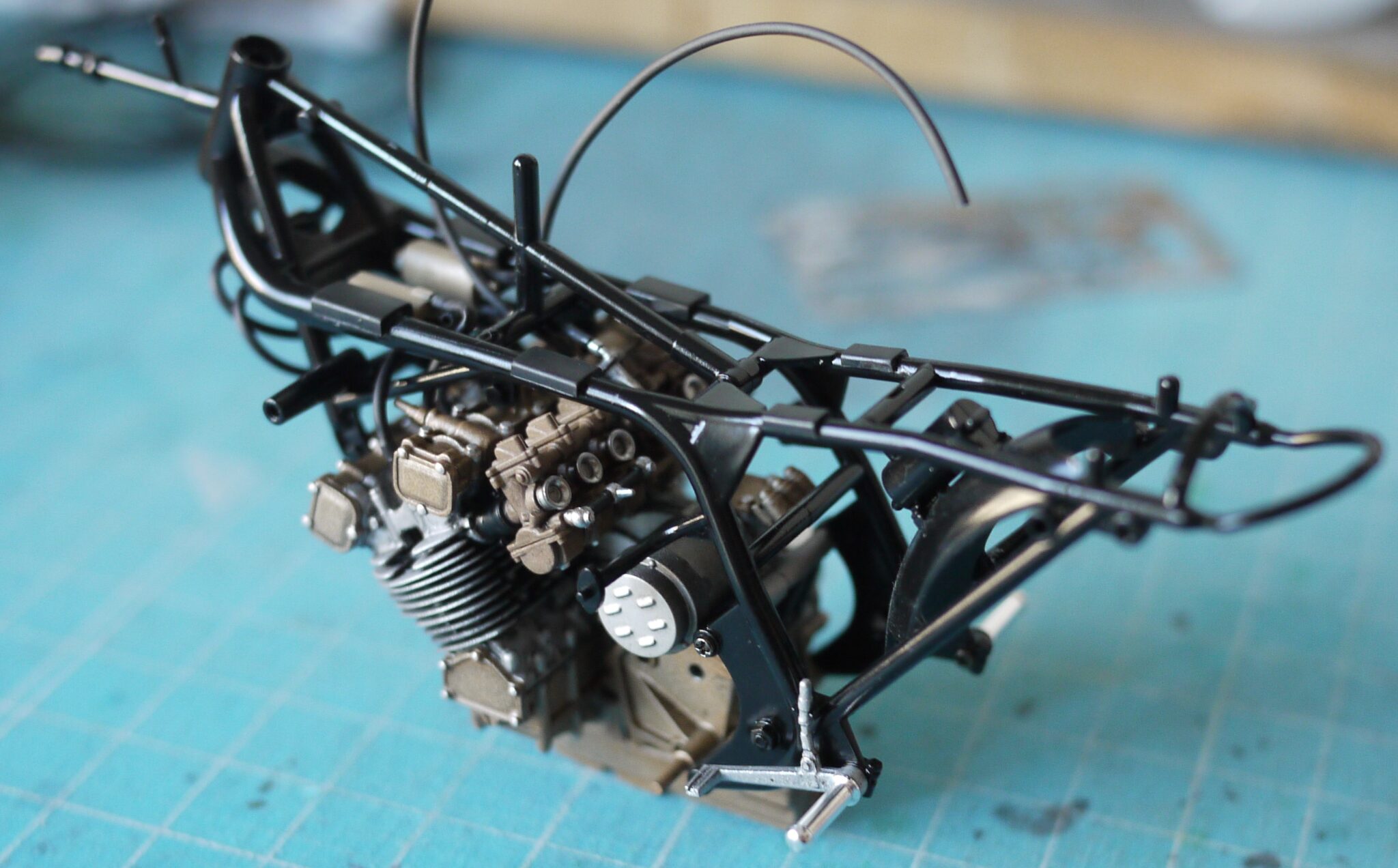 HONDA RC166 タミヤ 1/12 製作（その1） – MOTO MODELLINO