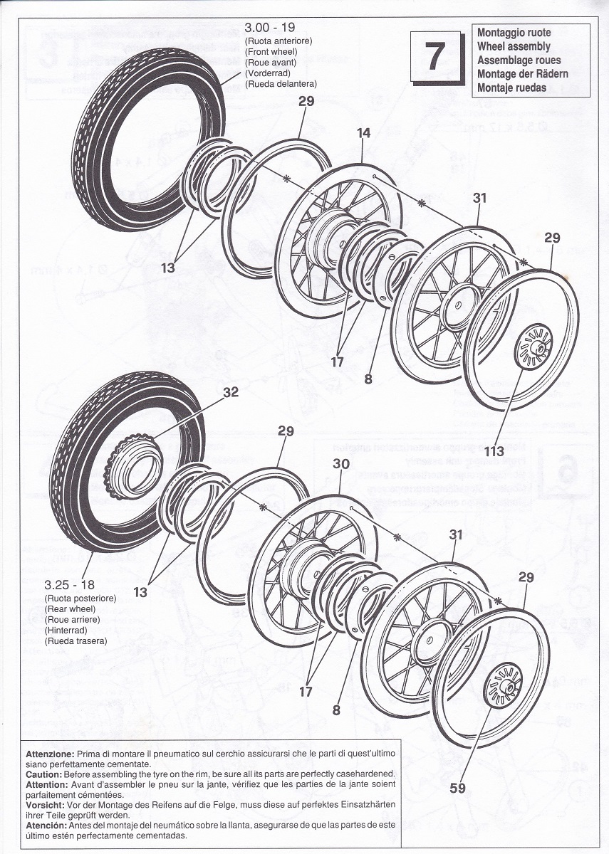 PROTAR 1/9 A.J.S. 7R Boy Racer（その3） – MOTO MODELLINO